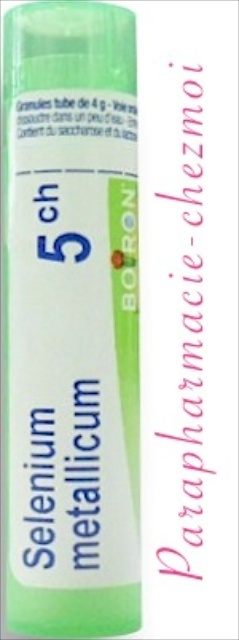 SELENIUM METALLICUM GRANULES 5CH - Parapharmacie Chez moi