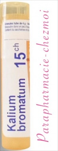 KALIUM BROMATUM GRANULES 15CH - Parapharmacie Chez moi