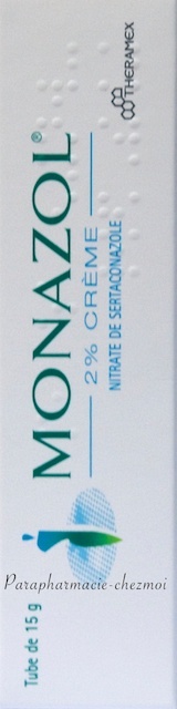 MONAZOL À 2% CRÈME - Parapharmacie Chez moi