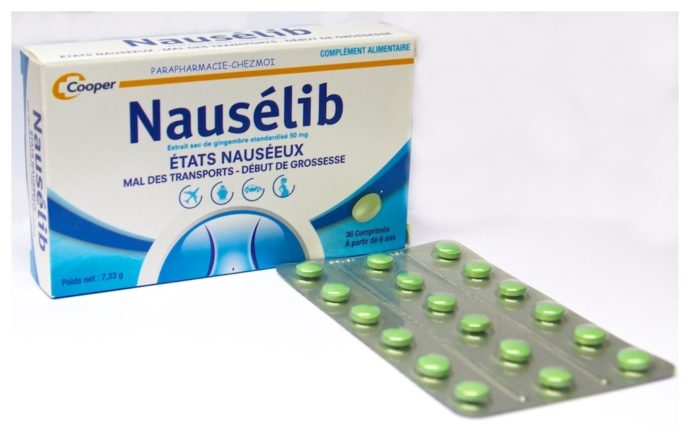 NAUSELIB COMPRIMÉS - Parapharmacie Chez moi