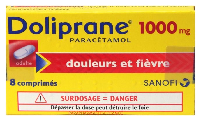 DOLIPRANE 1000 MG COMPRIMÉS - Parapharmacie Chez moi