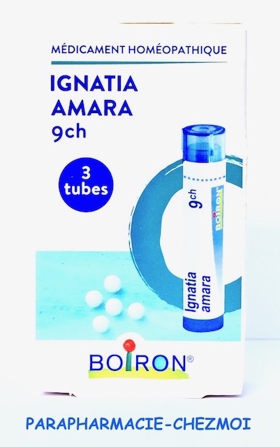 IGNATIA AMARA 9CH GRANULES LOT DE 3 TUBES - Parapharmacie Chez moi