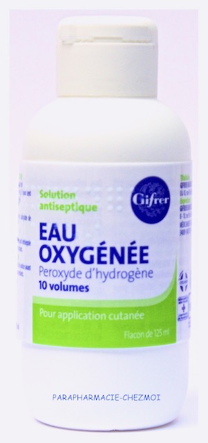 EAU OXYGÉNÉE 10 VOLUMES - Parapharmacie Chez moi