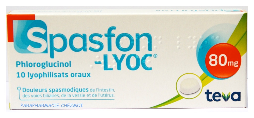 SPASFON LYOC 80 MG - Parapharmacie Chez moi