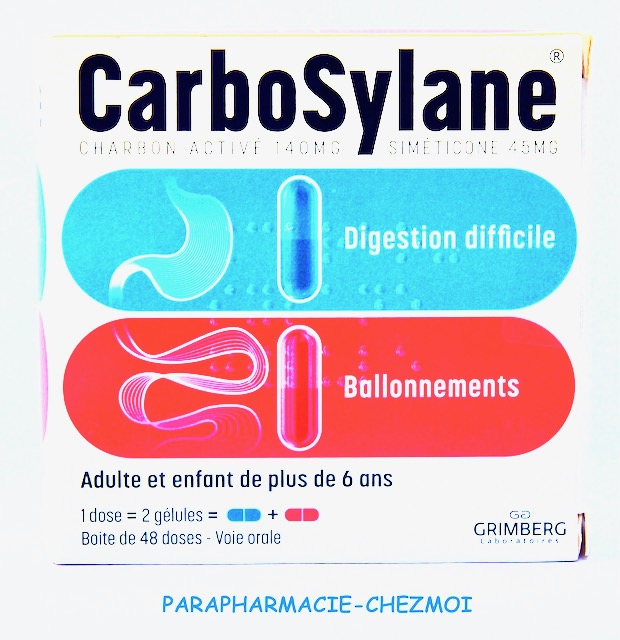 CARBOSYLANE GÉLULES - Parapharmacie Chez moi