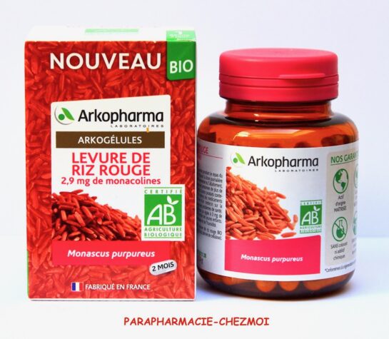 ARKOGELULES LEVURE DE RIZ ROUGE BIO - Parapharmacie Chez moi