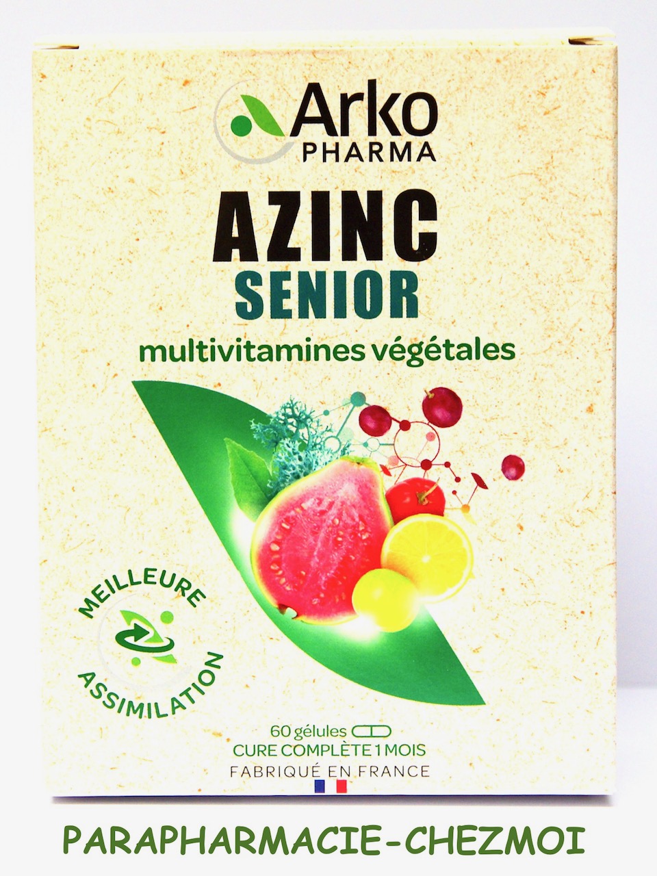AZINC SÉNIOR MULTIVITAMINES VÉGÉTALES - Parapharmacie Chez moi