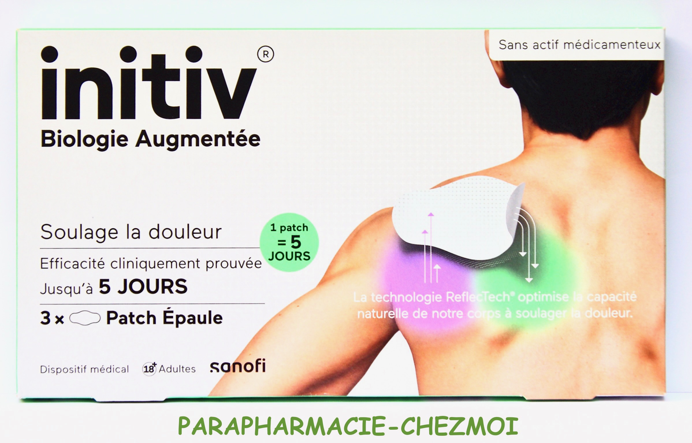 INITIV SANOFI : PATCH THERMIQUE ÉPAULE - Parapharmacie Chez moi