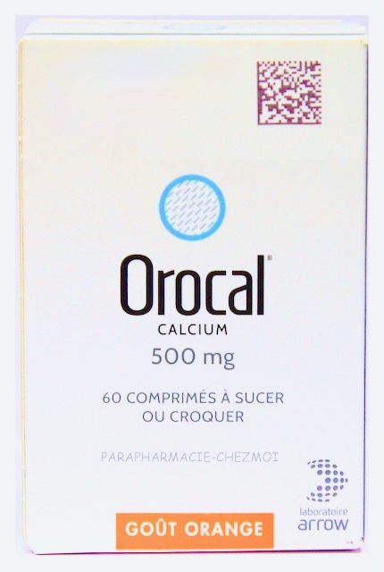 OROCAL 500 MG - Parapharmacie Chez moi