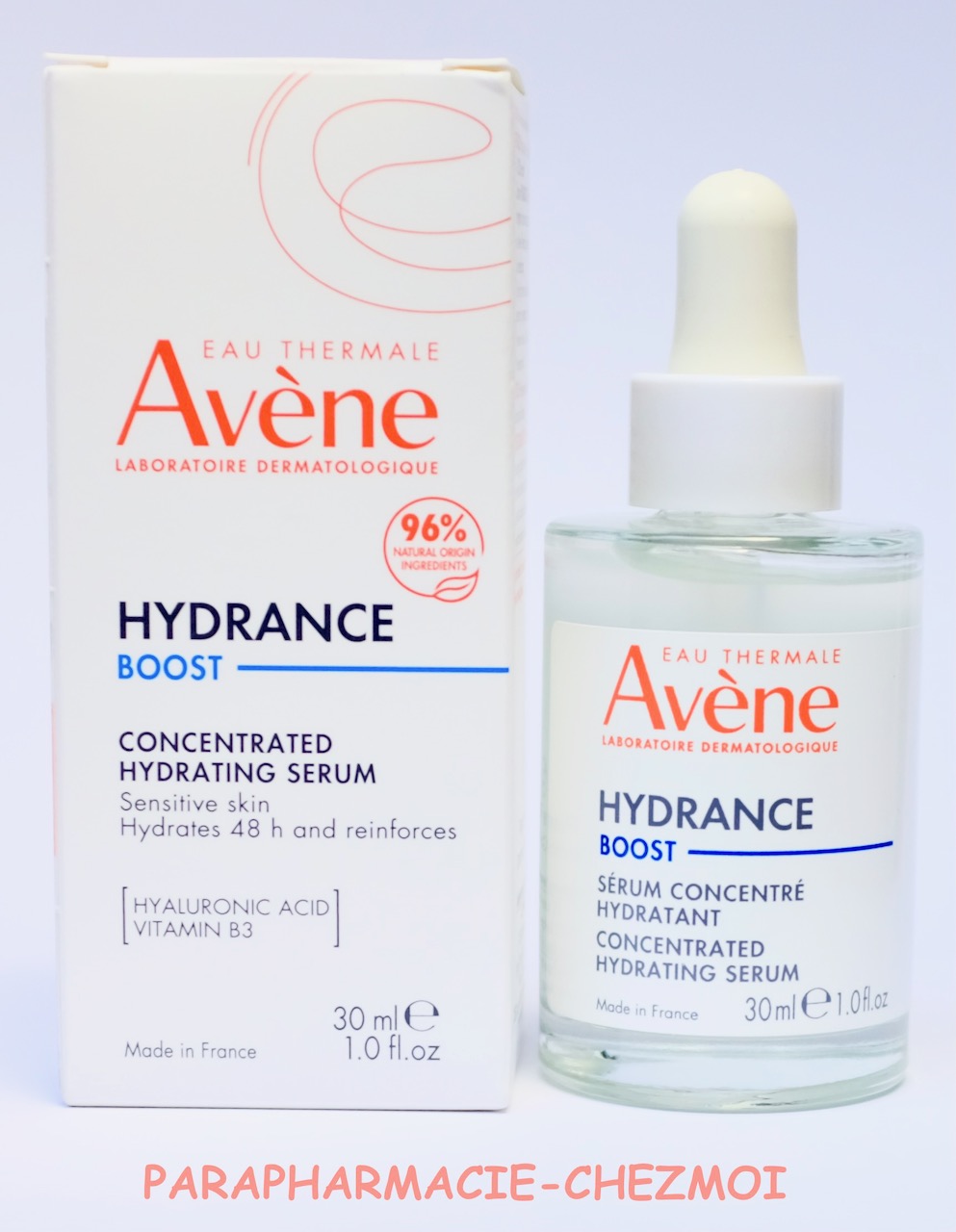 AVENE SÉRUM CONCENTRÉ HYDRATANT HYDRANCE BOOST - Parapharmacie Chez moi