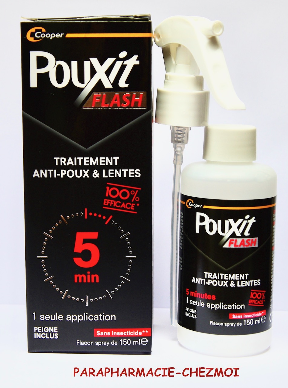 POUXIT FLASH TRAITEMENT ANTI-POUX ET LENTES EN 5 MINUTES ...
